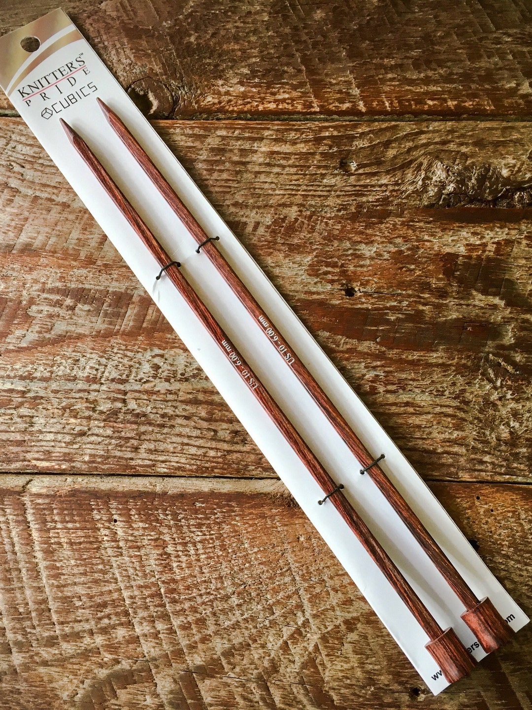 Square Knitting Needles | 10" Birch Wood Single Point | US 4-11 ...