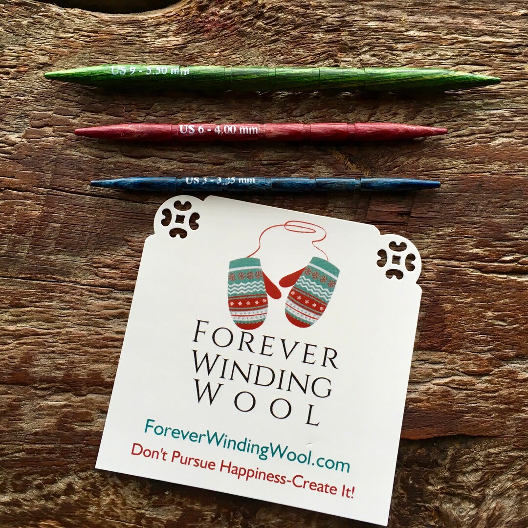 Knitter's Pride Wooden Cable Needle Set for Effortless Cable Knitting ...