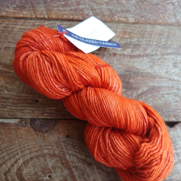 Bright Orange Yarn - Etsy