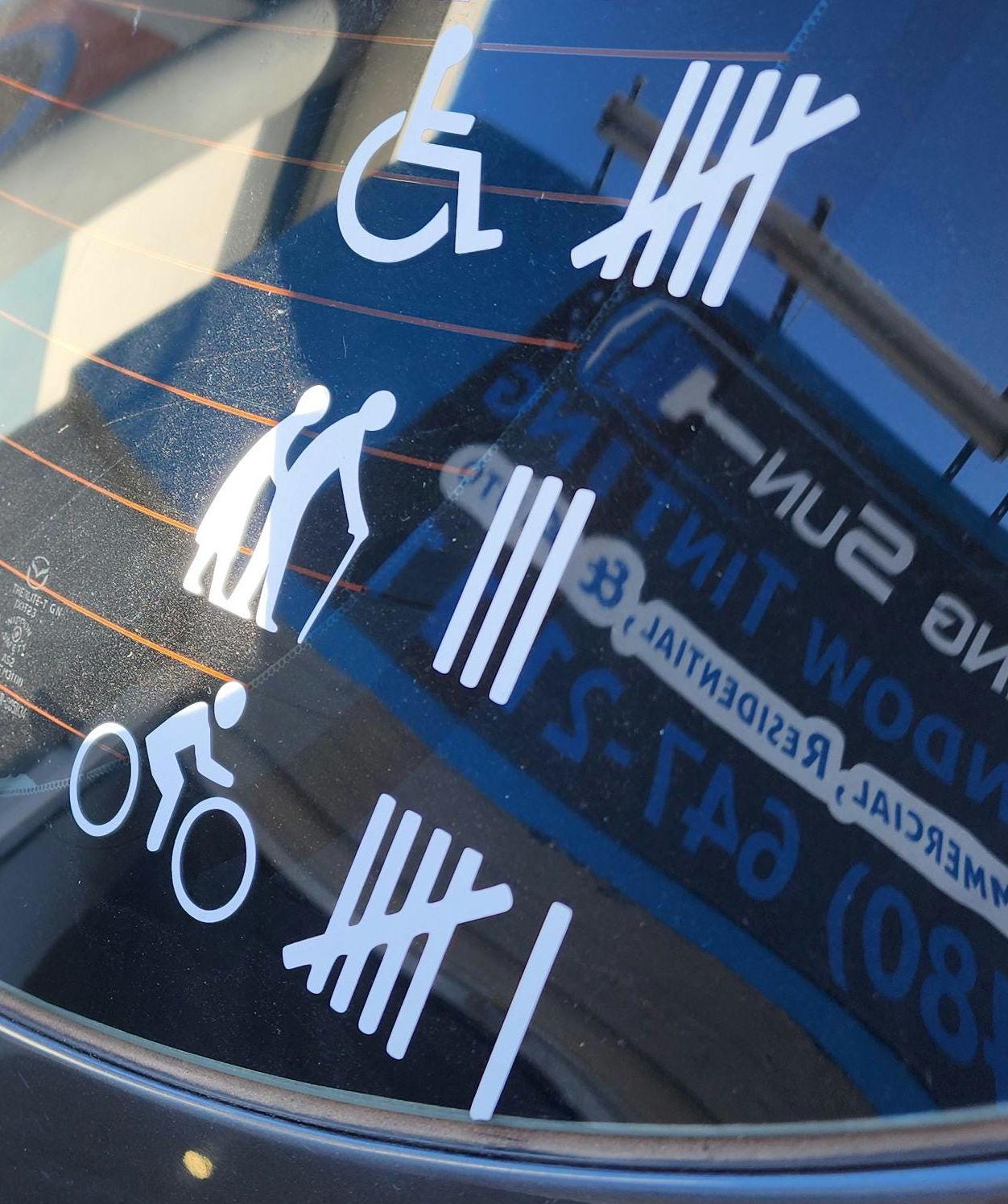 Stick Figure Kill Count Decal - Etsy