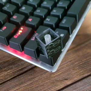 Black Box Nier Automata Handmade Keycaps, Custom Keycap, Custom ...