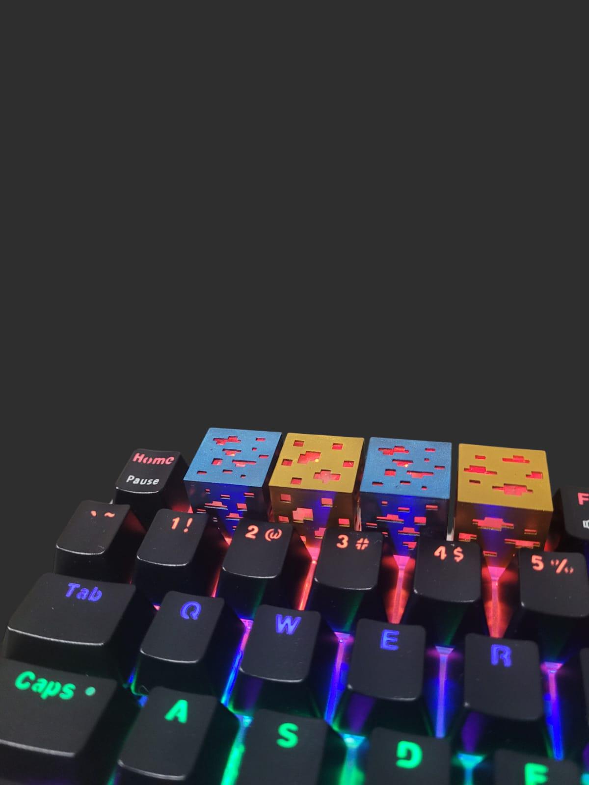 Artisan Keycaps Minecraft Ore, Custom Keycap, Custom Spacebar Keycap ...