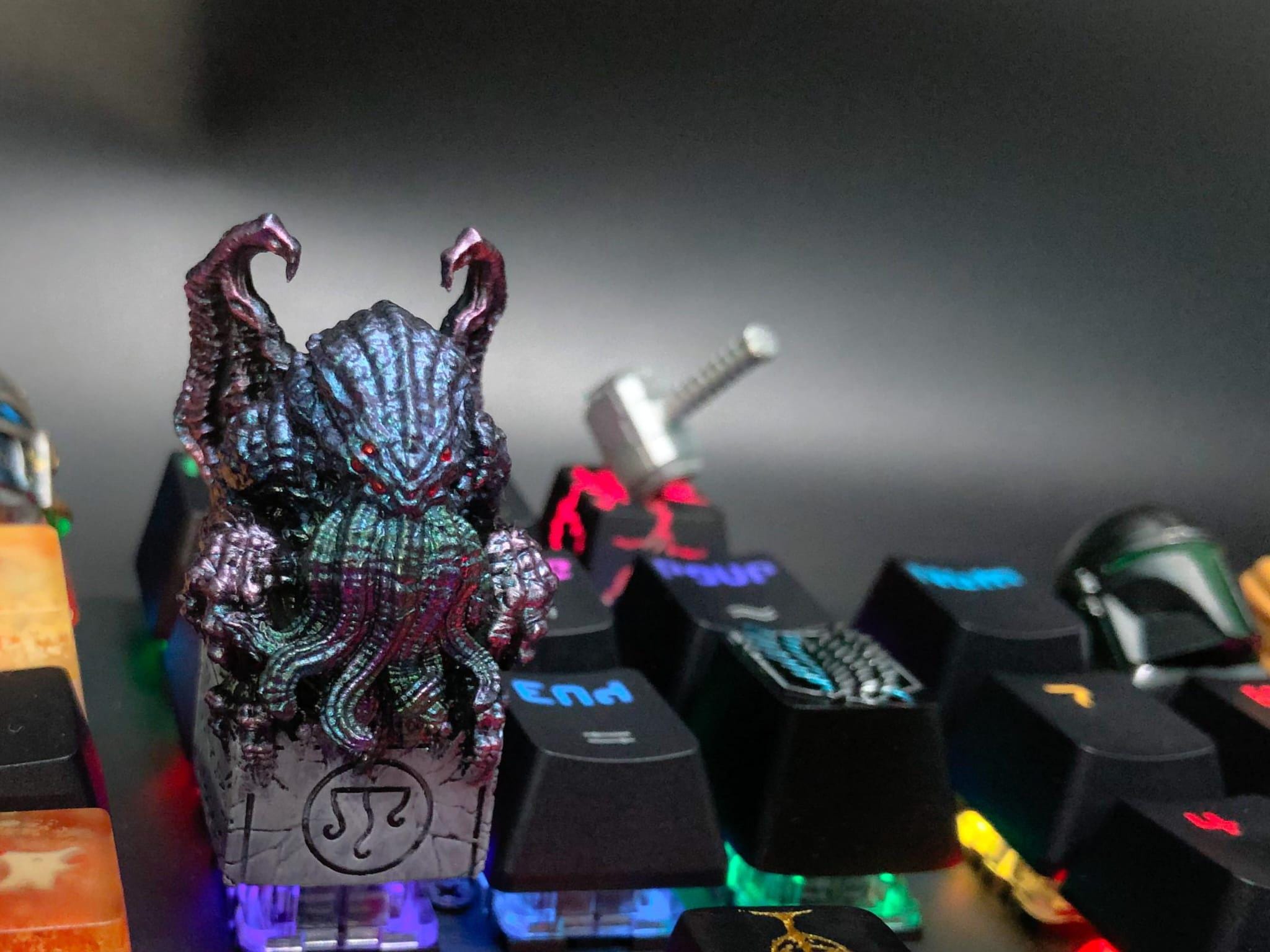 Cthulhu Artisan Keycap – Inspired by Lovecraft’s Mythos, Character ...