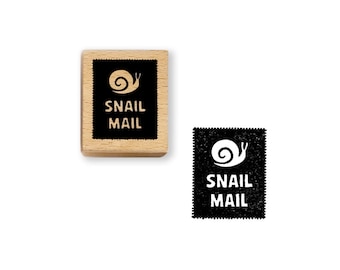 Snail Mail Stamp - Etsy