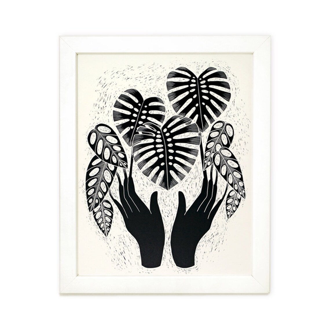 Art Print 8 X 10 11x14 Monstera Magic - Etsy
