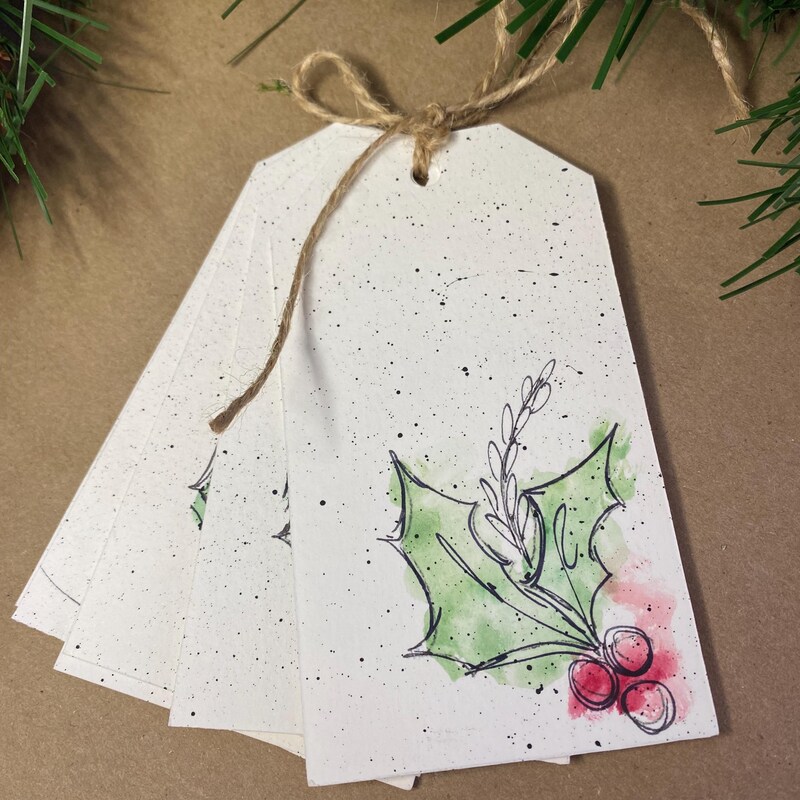 Hand Painted Tags - Etsy