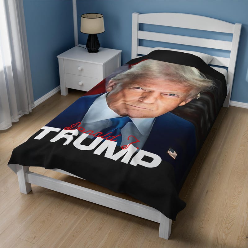 Trump Blanket - Etsy