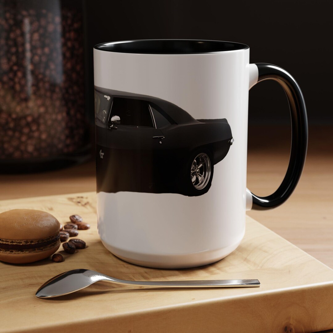 Vintage Camaro SS Coffee Mug, Classic Car Retro Tea Cup, Muscle Car ...