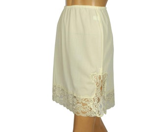 Yellow Lace Slip - Etsy