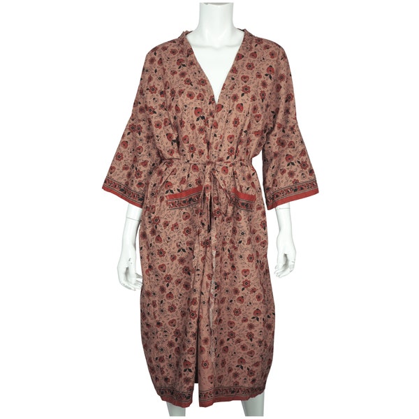 Indian Cotton Robe - Etsy