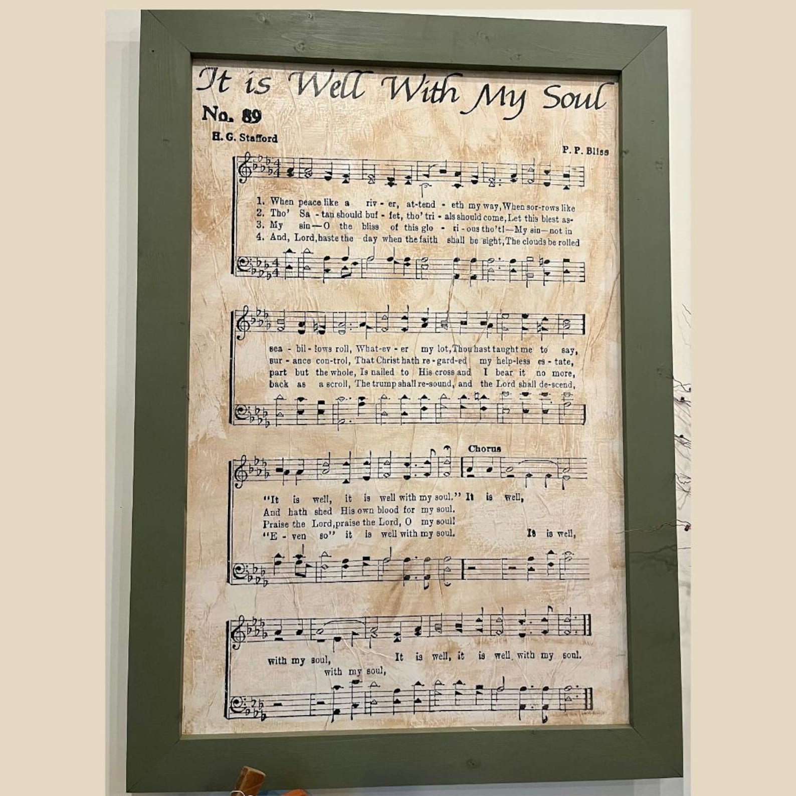 Custom Framed Hymn Signs - Etsy