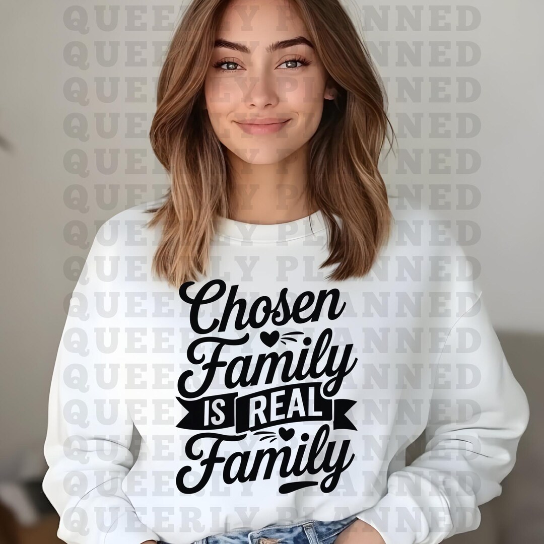 Chosen Family SVG Files LGBTQ Pride Designs for Cricut & DIY Projects ...