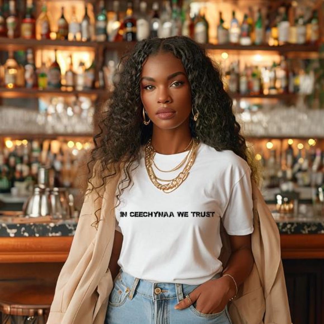 Unisex Softstyle T-shirt 'in Ceechynaa We Trust' Tee for UK Drill ...