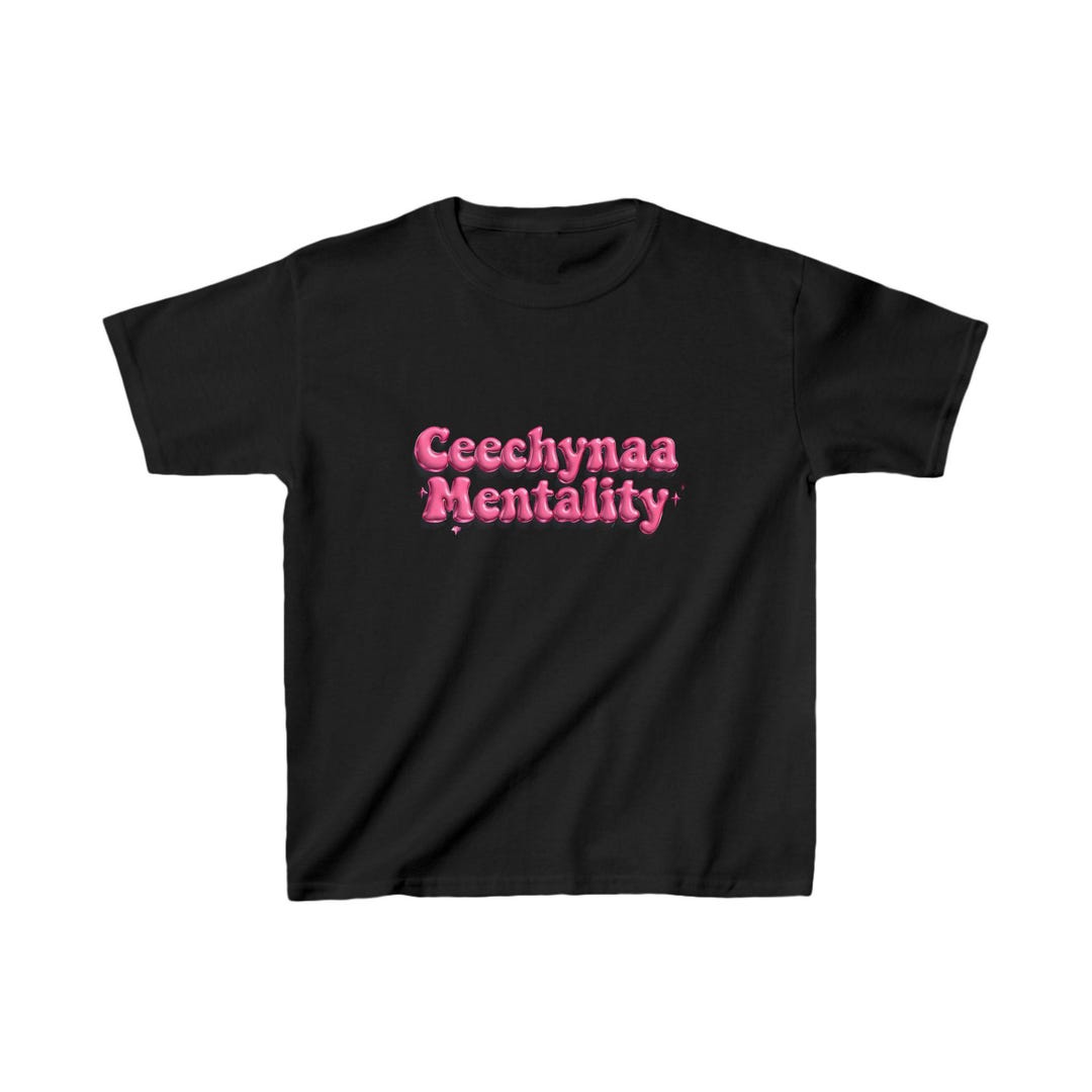 Ceechynaa Mentality Baby Tee, UK Drill Rap Fan Gift, Baddie Crop Top ...
