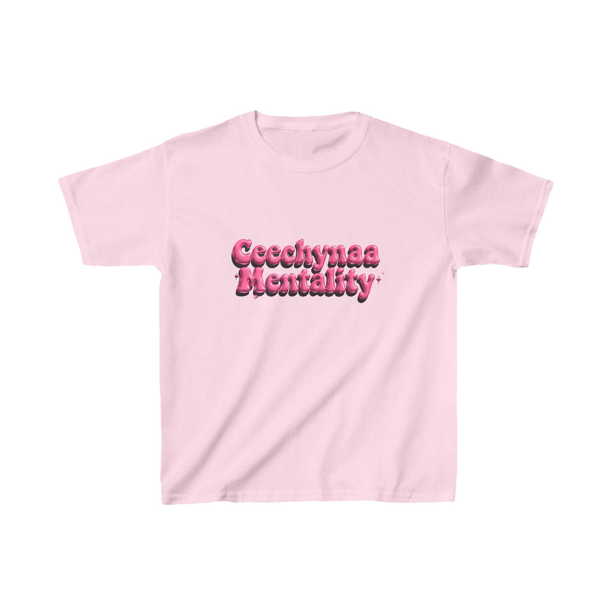 Ceechynaa Mentality Baby Tee, UK Drill Rap Fan Gift, Baddie Crop Top ...