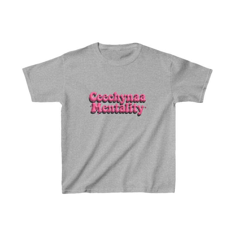 Ceechynaa Mentality Baby Tee, UK Drill Rap Fan Gift, Baddie Crop Top ...