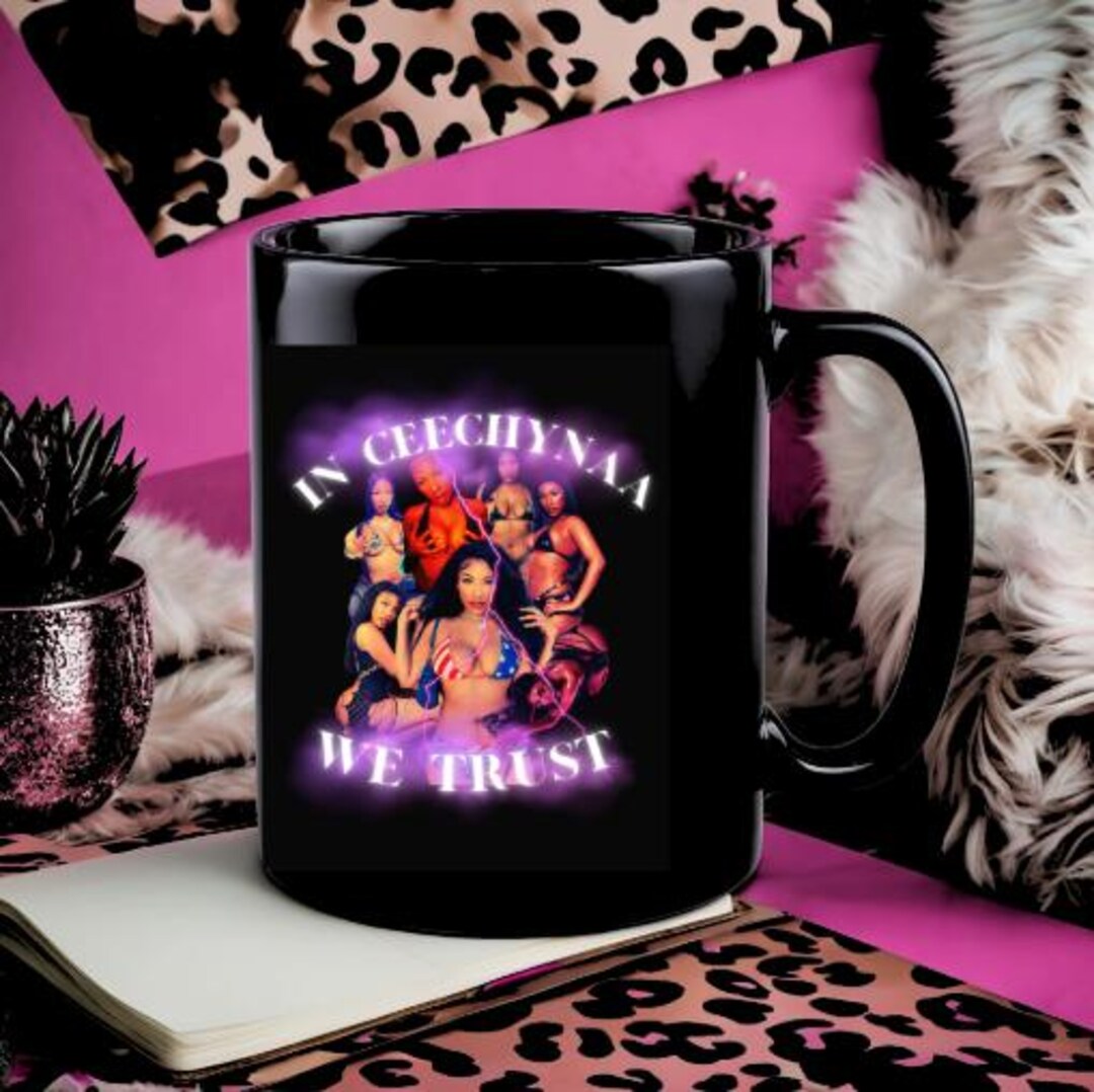 Ceechynaa Fan Black Mug, UK Drill Rapper, Tiktok Trend, Office Siren ...