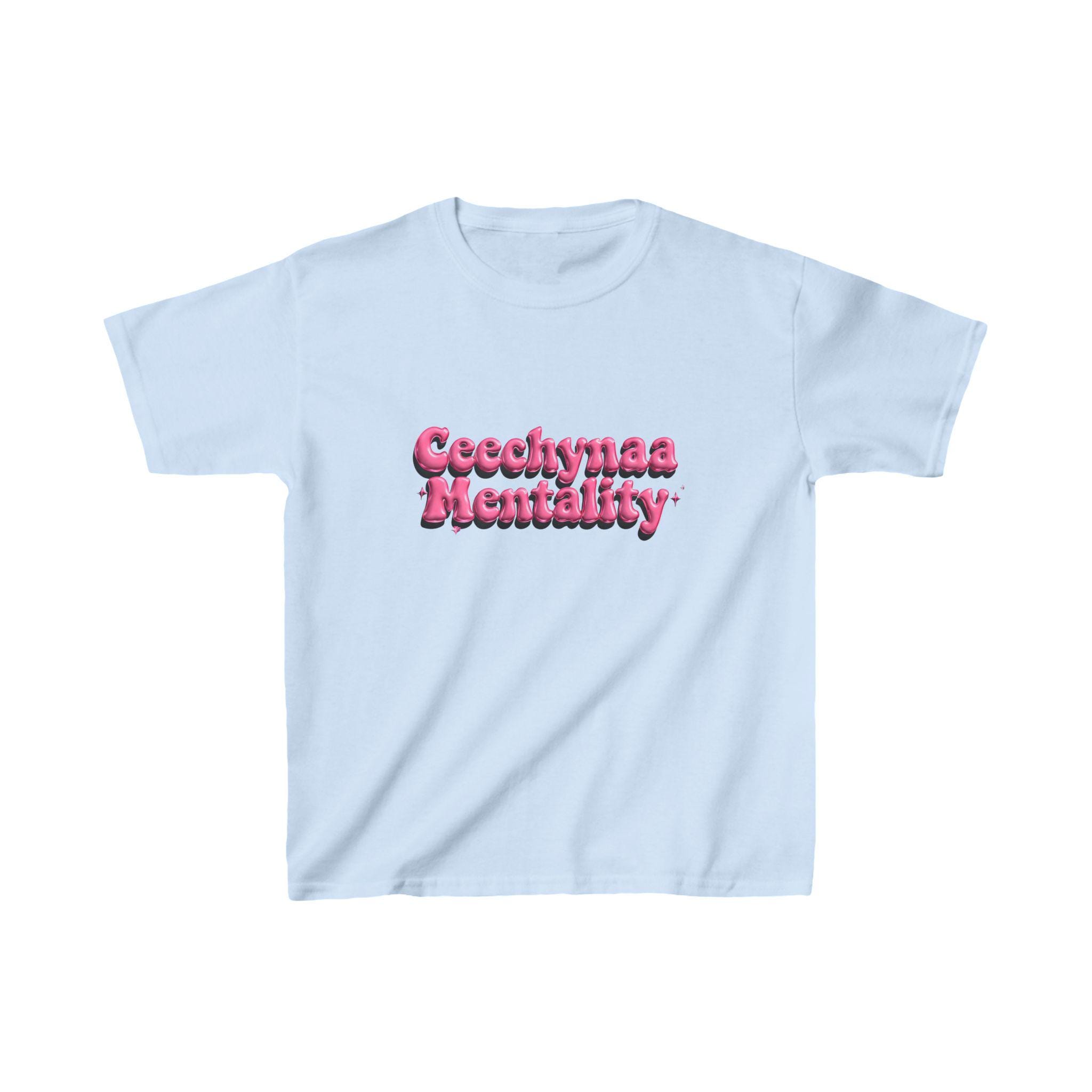 Ceechynaa Mentality Baby Tee, UK Drill Rap Fan Gift, Baddie Crop Top ...