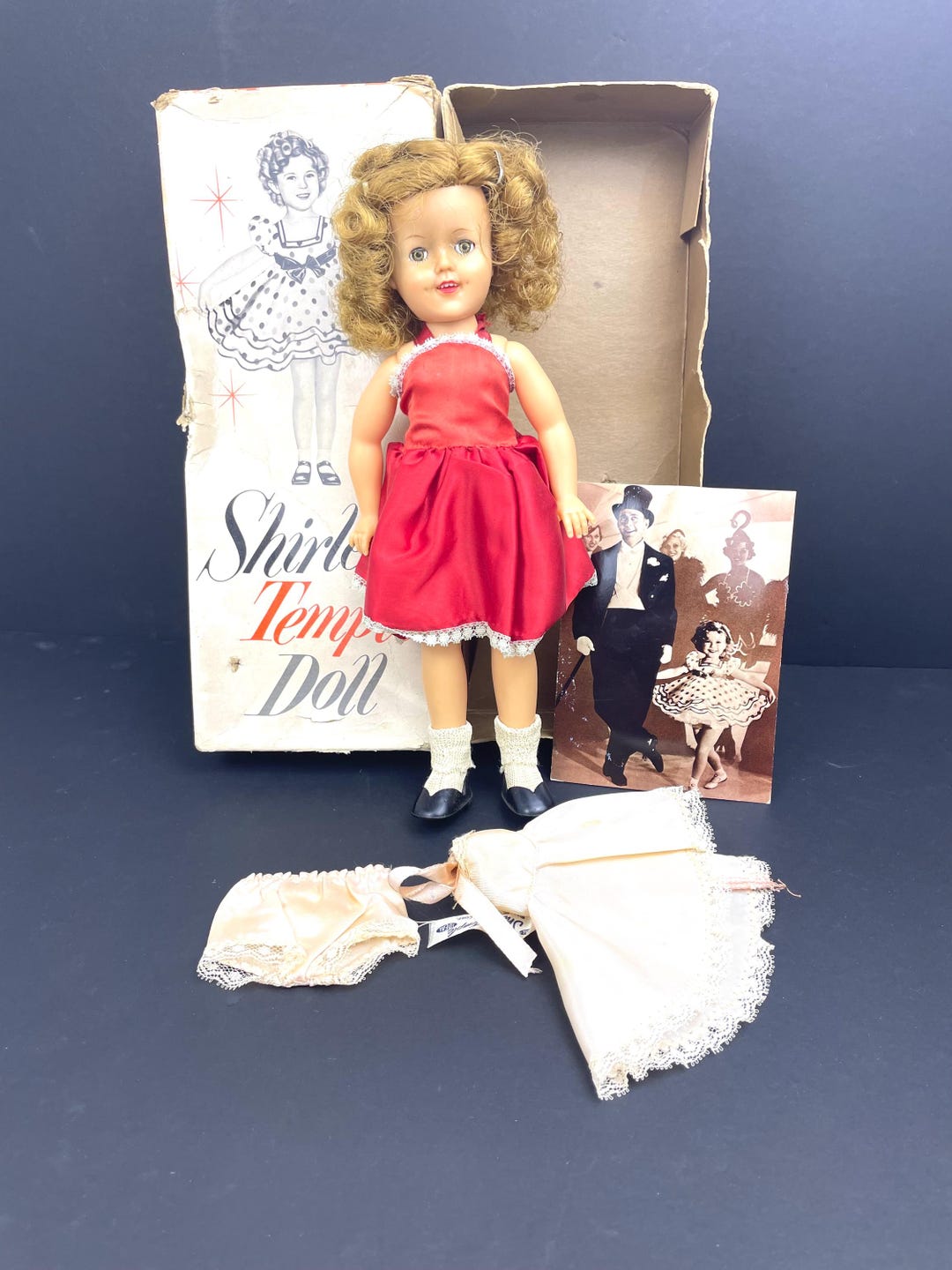 Vintage Shirley Temple Doll 9500 by Ideal Toy Corp. With Original Box ...