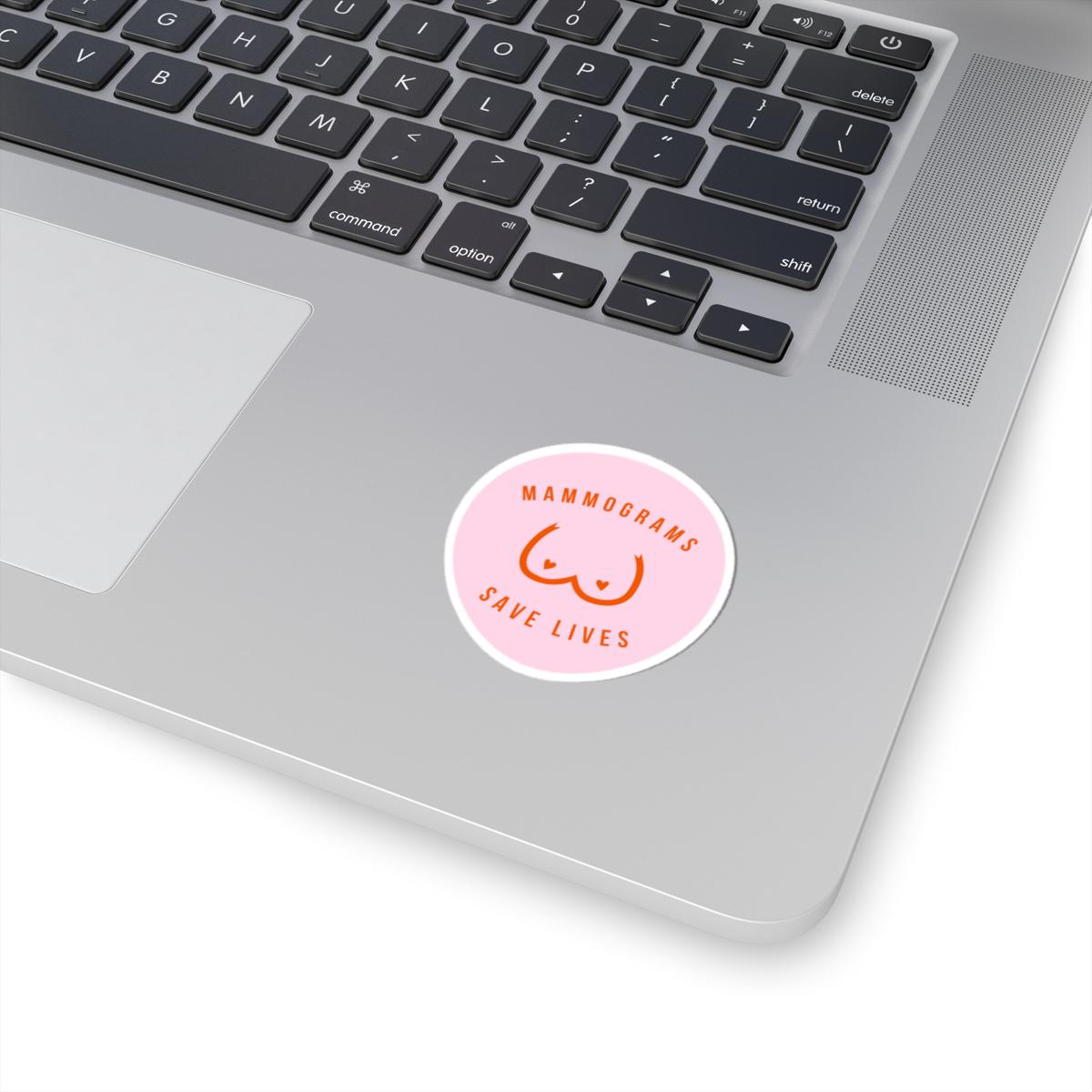 Mammograms Save Lives Sticker, Breast Cancer Awareness, Obgyn Women's ...