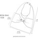 Big Bow Bag Sewing Pattern PDF Instant Download, Multi-way Hobo Style ...