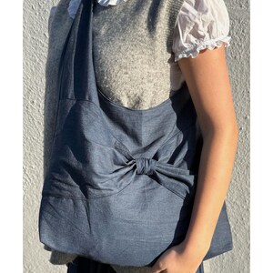Big Bow Bag Sewing Pattern PDF Instant Download, Multi-way Hobo Style ...