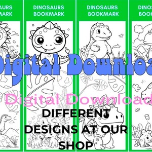 Dinosaur Coloring Placemat Activity Page, 2 Different Placemats ...