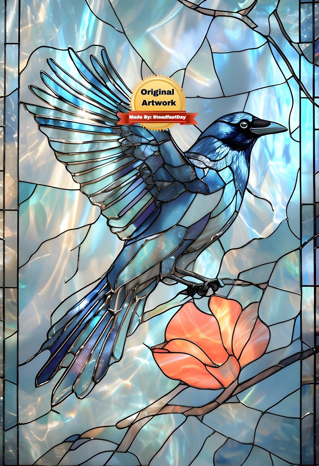 Paint by Numbers, Raven, Paint by Number Kit for Adults, Painting of a ...