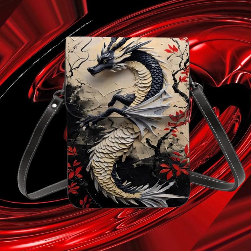 Japanese Dragon Crossbody - Etsy