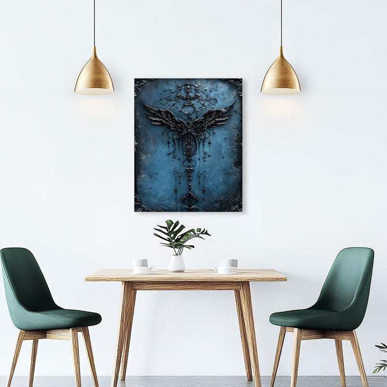 Gothic Angel Diamond Painting Kit: DIY Home Decor Art - Etsy
