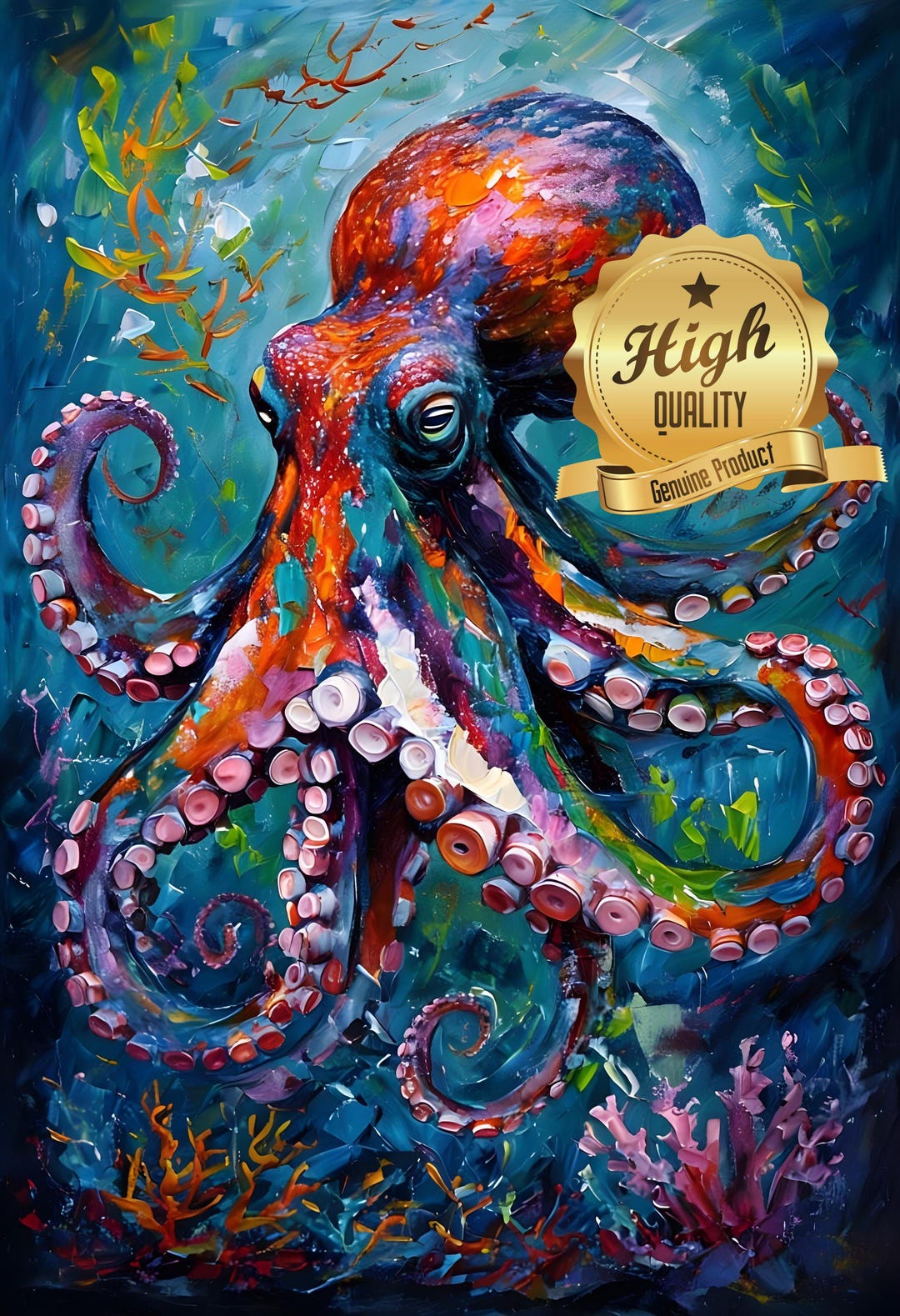 Puzzle, Octopus, 500 Pieces, 1000 Pieces, Unique Jigsaw, Family, Adults ...