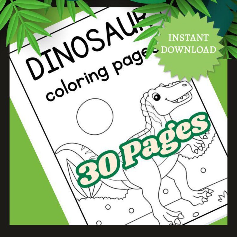 Educational Dinosaur Coloring Pages Bundle | Alphabet Dinosaurs | Fact ...