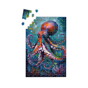 Puzzle, Octopus, 500 Pieces, 1000 Pieces, Unique Jigsaw, Family, Adults ...
