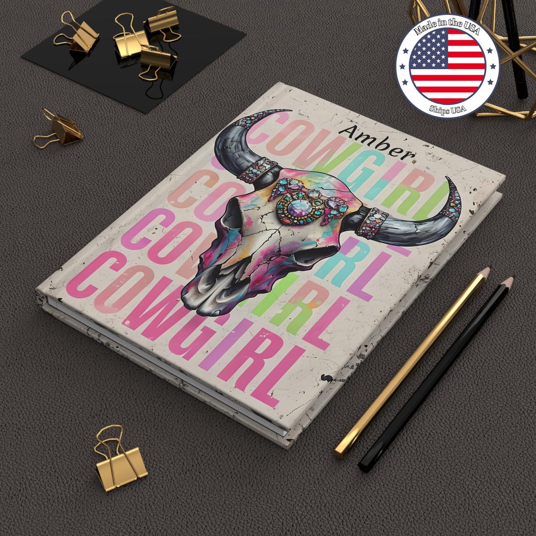Colorful Cowgirl Journal, Western Notebook for Cowgirls, Inspirational ...