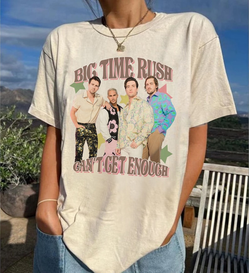Vintage Big Time Rush Shirt, Big Time Rush T-shirt, Big Time Rush ...