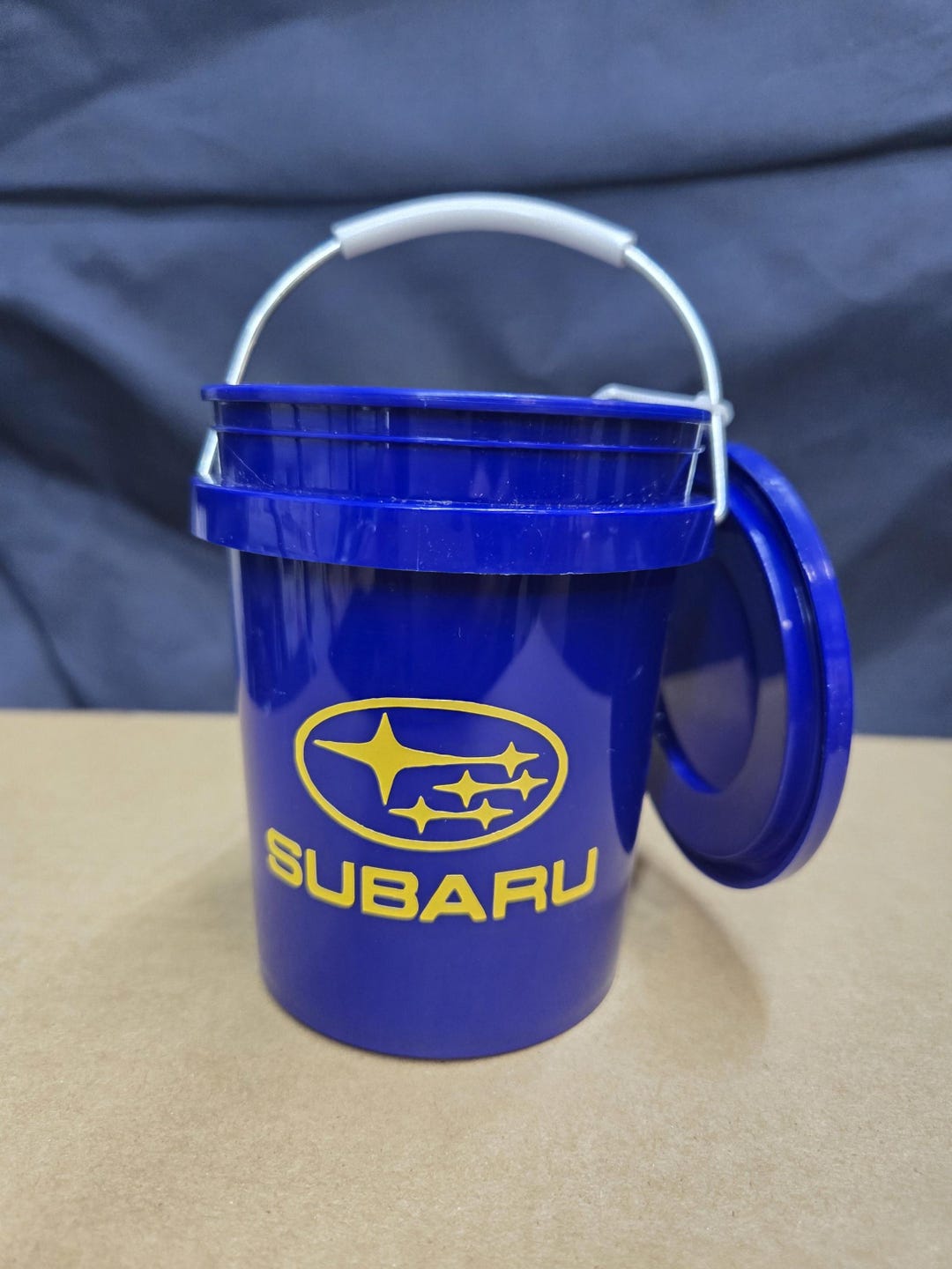 Viral Mini Lowe’s Bucket WITH LID Subaru Logo Tiny Bucket *as Seen on ...