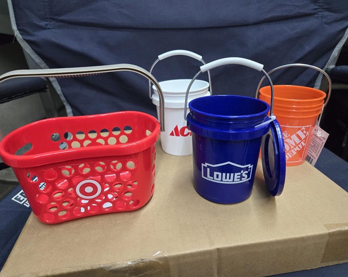 Viral - Mini Home Depot Bucket, Mini Lowe’s Bucket WITH LID, Mini Ace ...