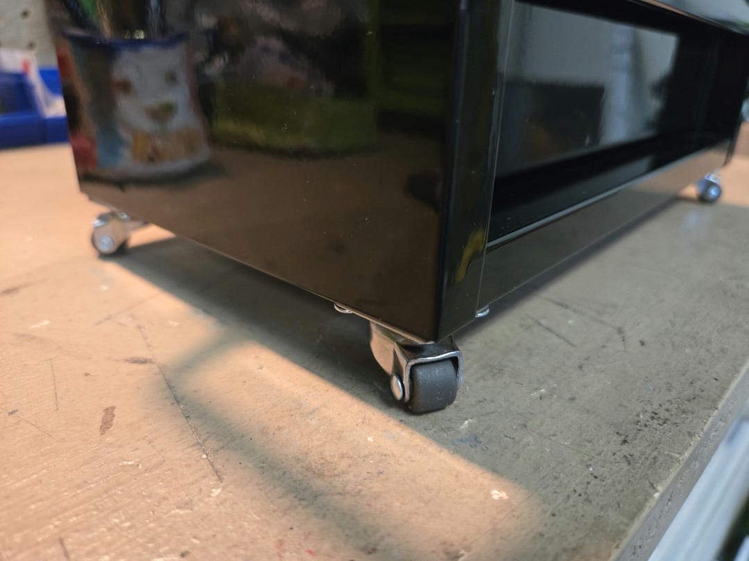 Set of Four MINI Casters / Wheels for the U.S. GENERAL MINI Toolbox ...