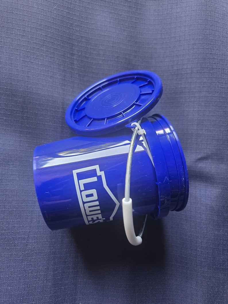 Viral Mini Lowe’s Bucket WITH LID Lowes Tiny Bucket *as Seen on Tiktok ...