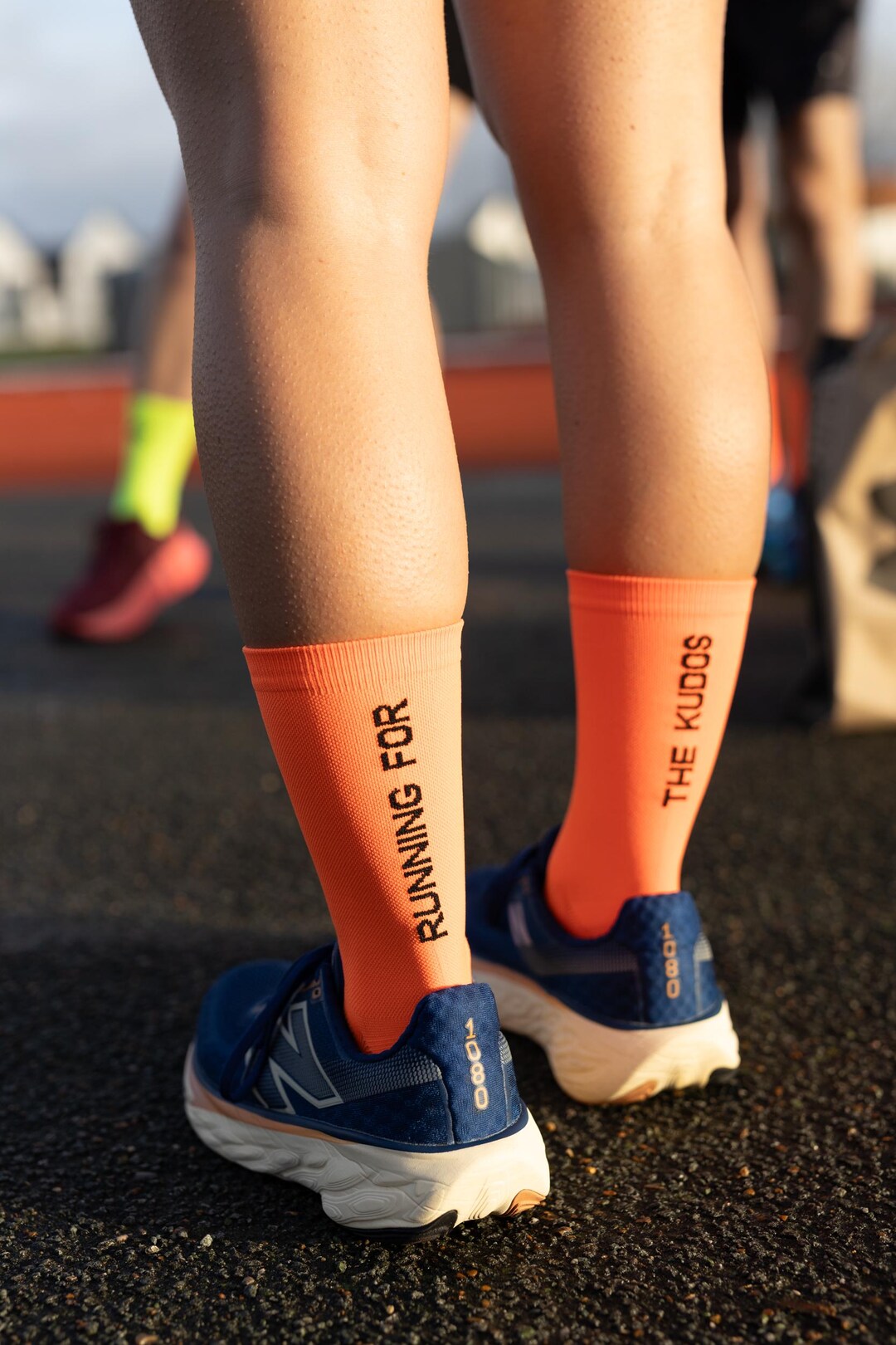 Strava Running Socks - Running for the Kudos Lightweight - High ...