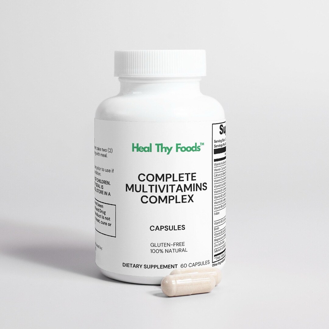 Complete Multivitamins Dietary Supplement Food Supplement - Etsy