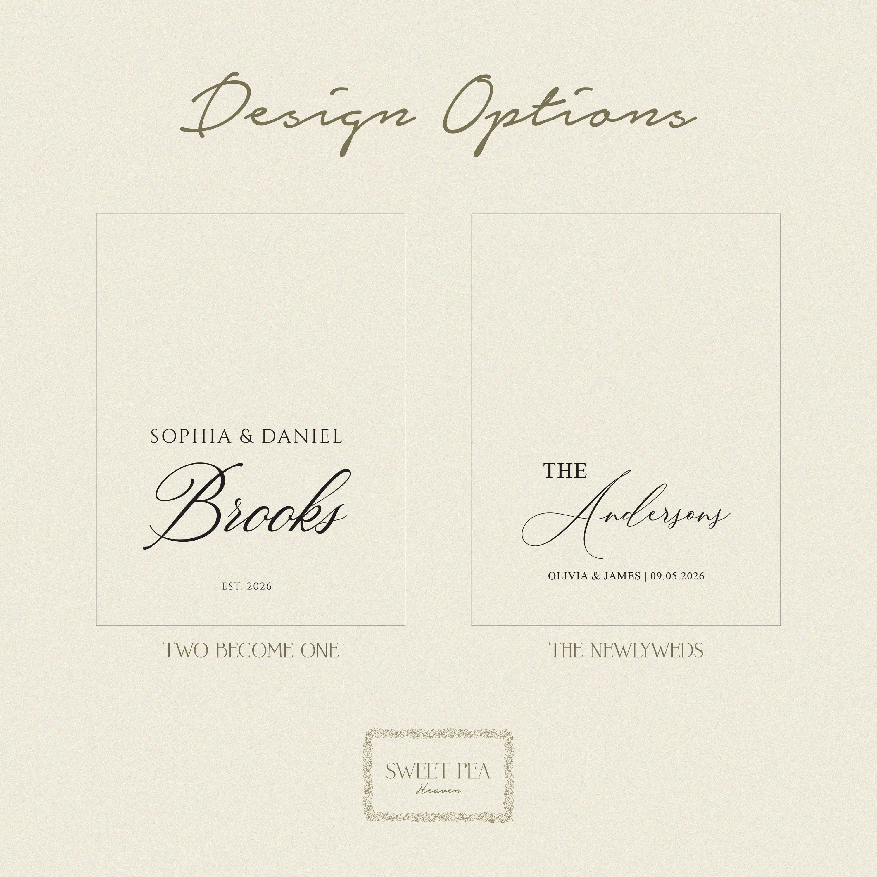 Wedding Table Runner Linen, Personalized Custom Banner, Name Decor ...