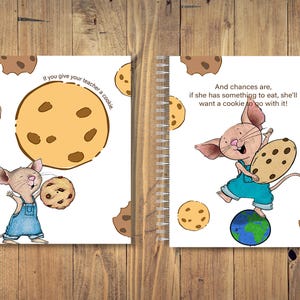 If You Give Your Teacher a Cookie Book,handmade Teacher Appreciation ...
