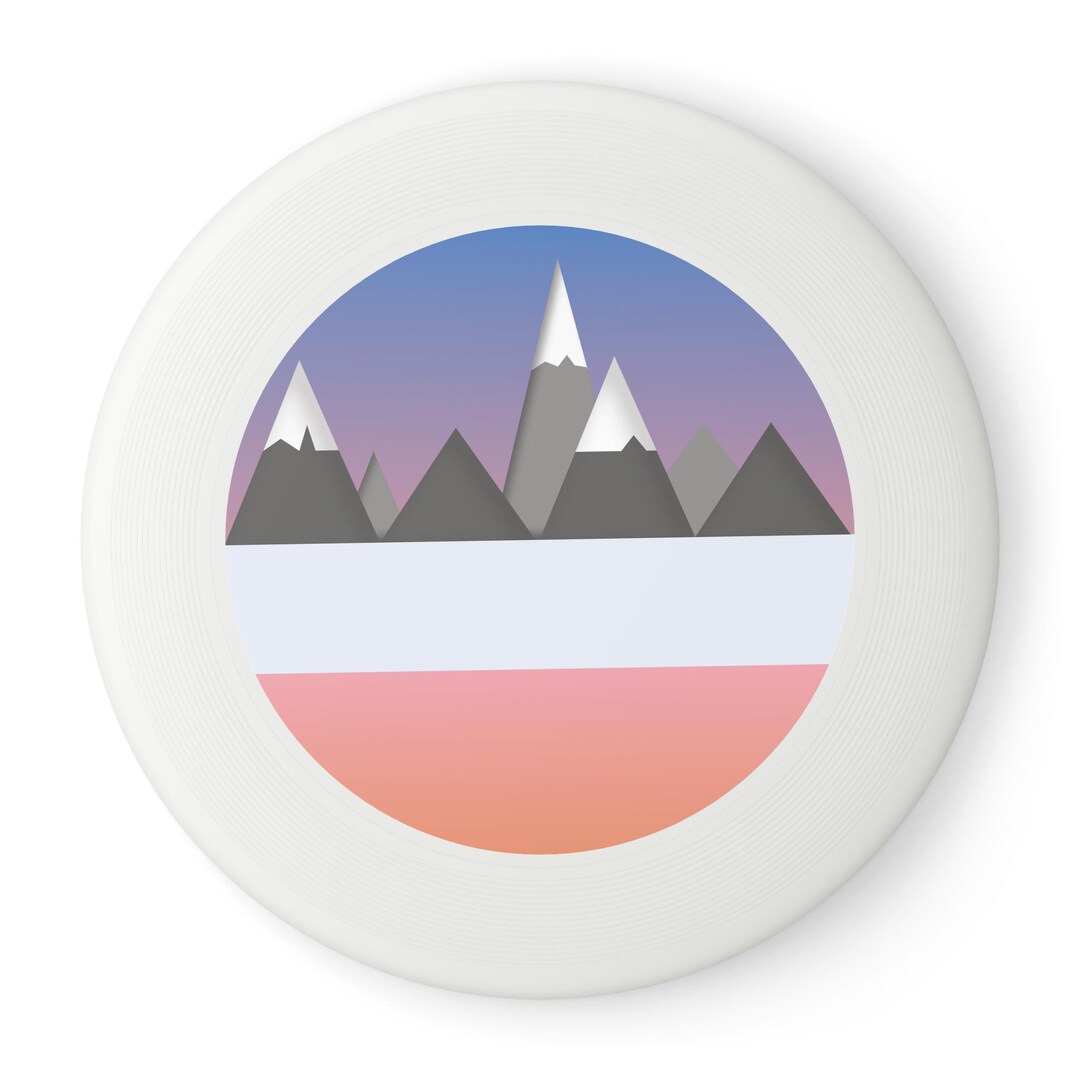 Artistic Frisbee Modern Outdoor Flying Disc, Fun Sports Toy for Parks ...