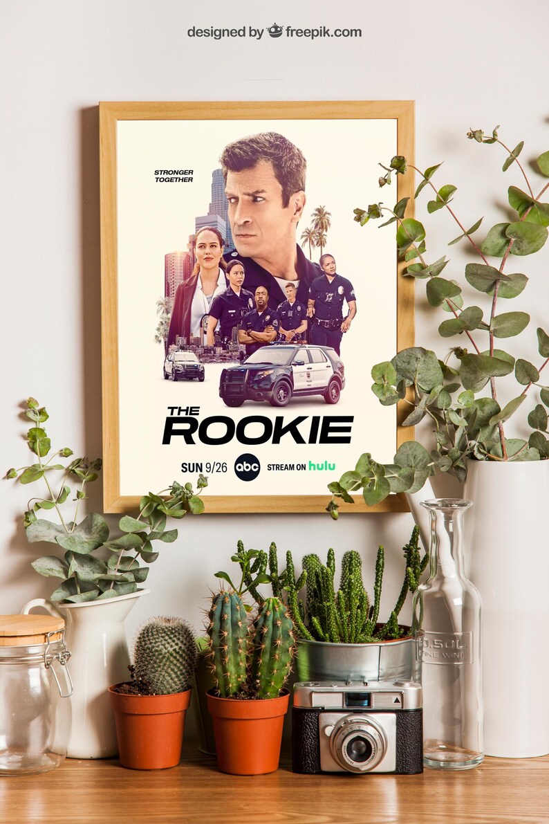 The Rookie TV Show Poster Premium Quality Art Print Available in A1, A2 ...