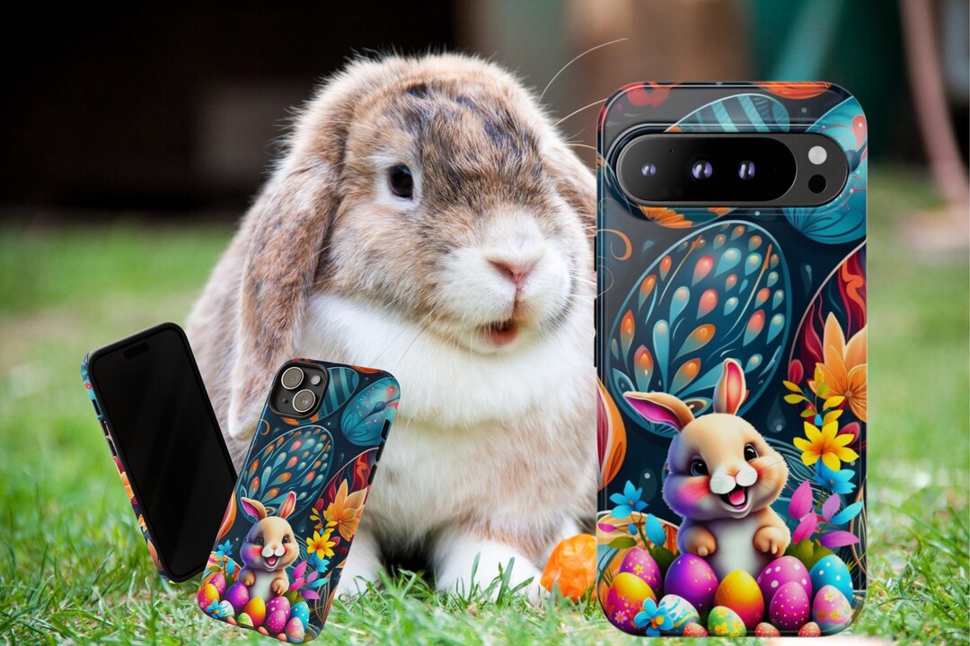 Bunny Phone Cases,easter Eggs Design,cute Rabit Cover,easter Bunny ...