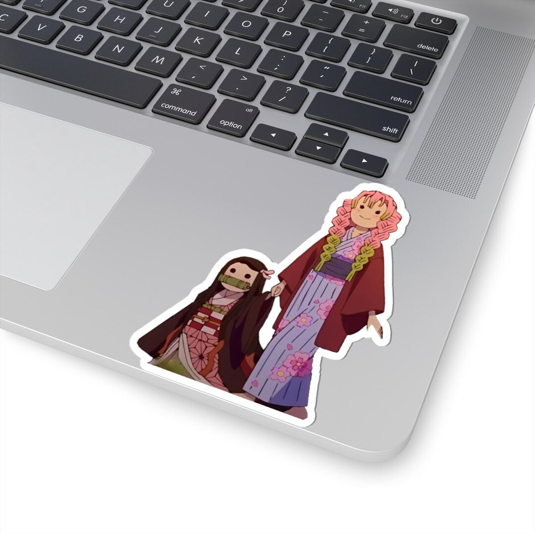 Anime Character Kiss-cut Stickers, Nezuko Kamado and Mitsuri Kanroji ...