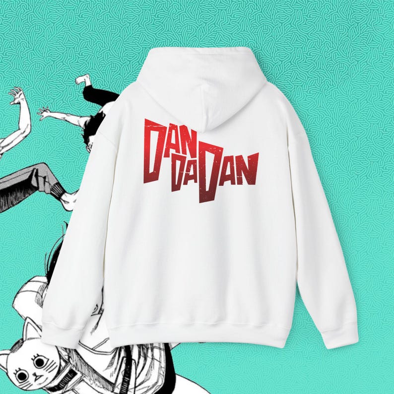 Premium Dandadan Turbo Granny Cat Face Hoodie - Funny Animal Lover Gift ...