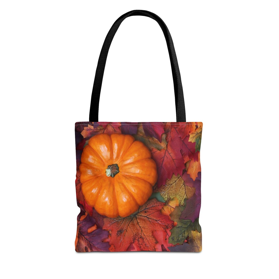 Autumn Leaves Tote Bag: Fall Shopping, Thanksgiving Decor - Etsy