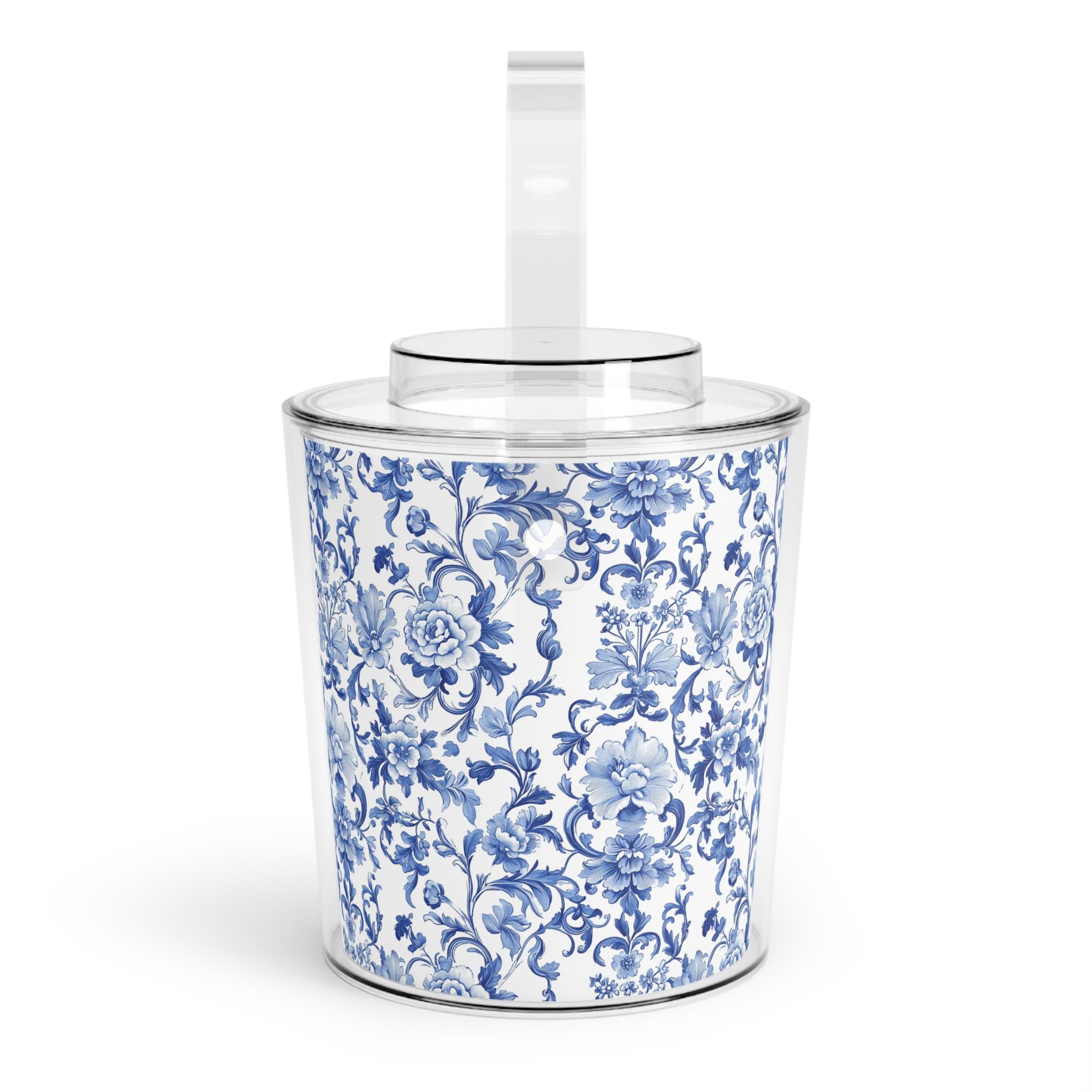 Acrylic Ice Bucket With Tongs: 3 Qt Elegant Entertaining - Etsy